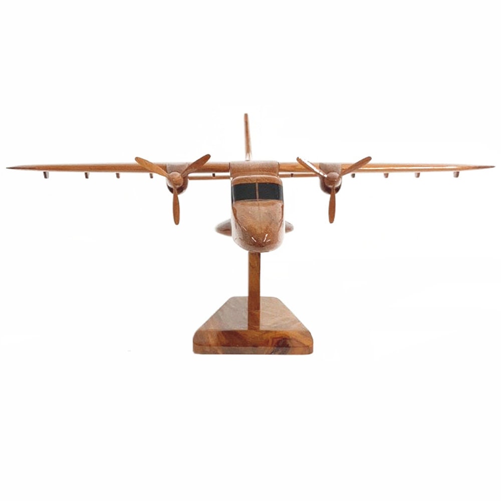 Dornier 228 Twin Engine Utility Aircraft Wooden Executive Desktop Model ...