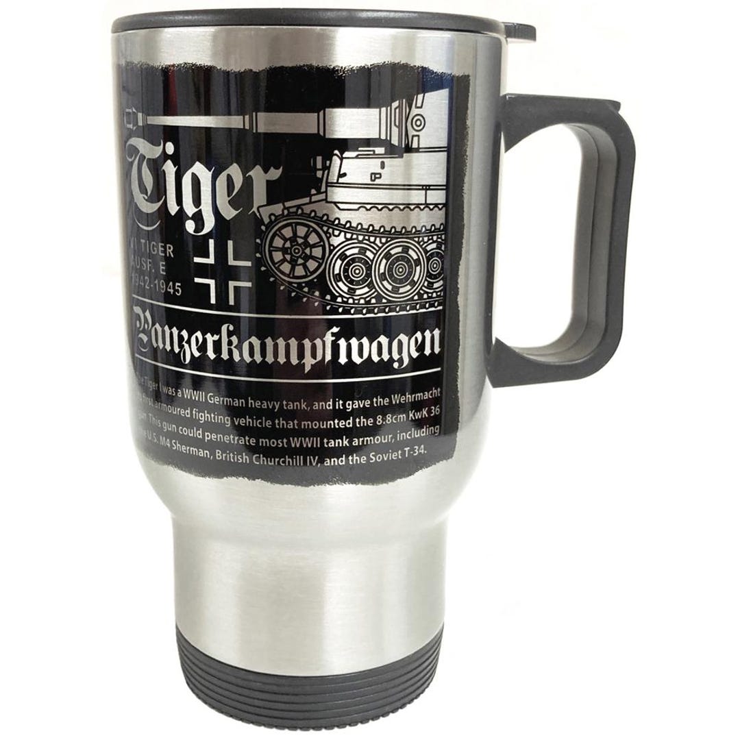 Tiger Tank WW2 Stainless Steel 14oz Travel Mug - Etsy
