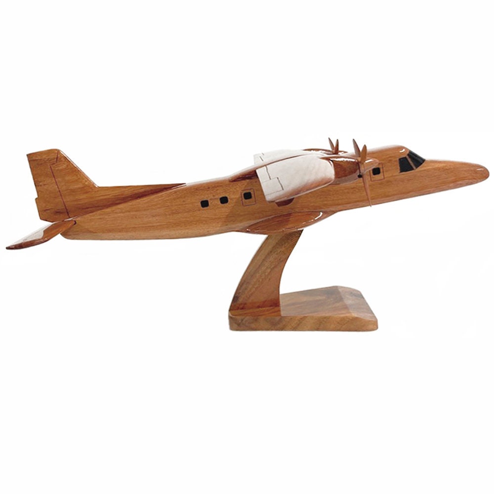 Dornier 228 Twin Engine Utility Aircraft Wooden Executive Desktop Model ...