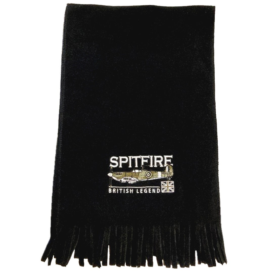 Supermarine Spitfire Royal Air Force WW2 Battle of Britain Black Scarf ...
