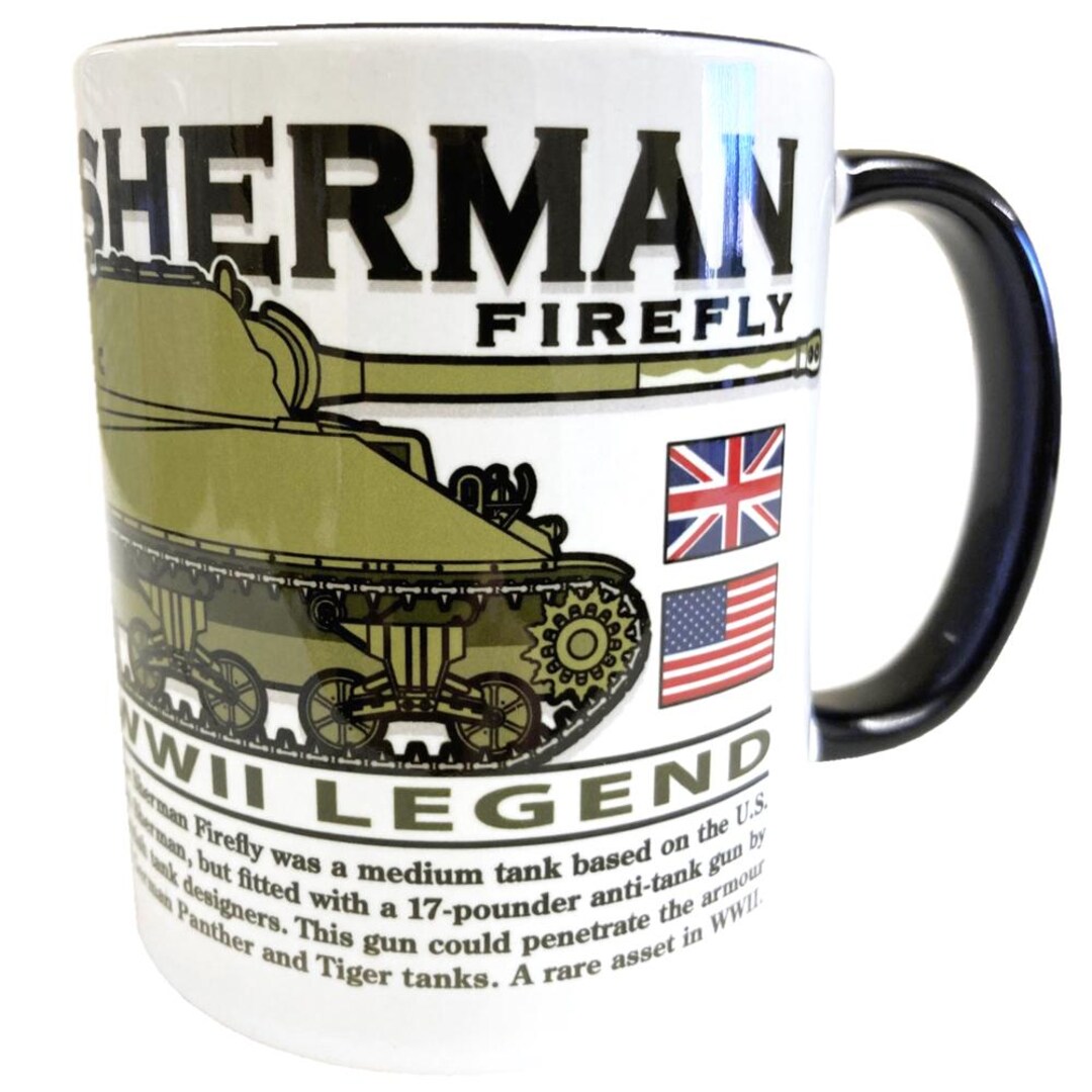 M4 Sherman Firefly Medium WW2 British Army Tank Mug - Etsy