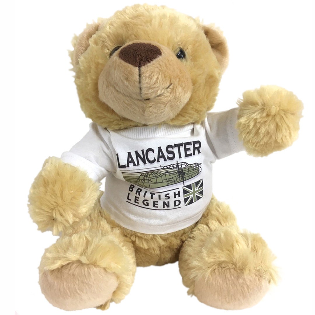 Avro Lancaster RAF WW11 Heavy Bomber Aircraft Mumbles Brown Teddy Bear ...