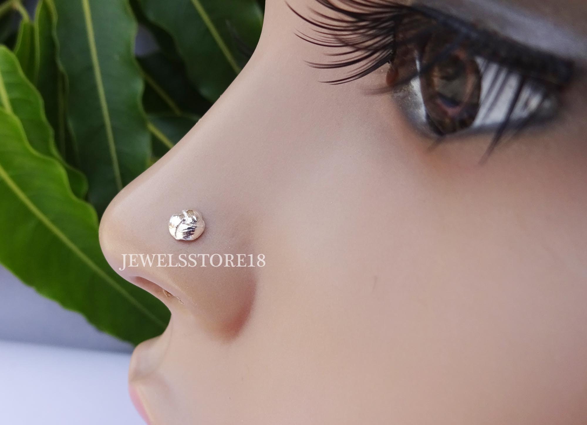 Indian Nose Ringnose Cuffdangle Nose Ringindian Nose - Etsy