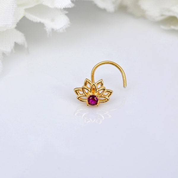 Unique Nose Stud - Etsy