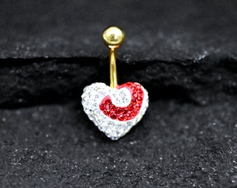 Princess Belly Button Ring - Etsy