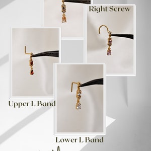 Snowflake Nose Ring Hoop CZ Gems Snowflake Nose Stud Gift - Etsy