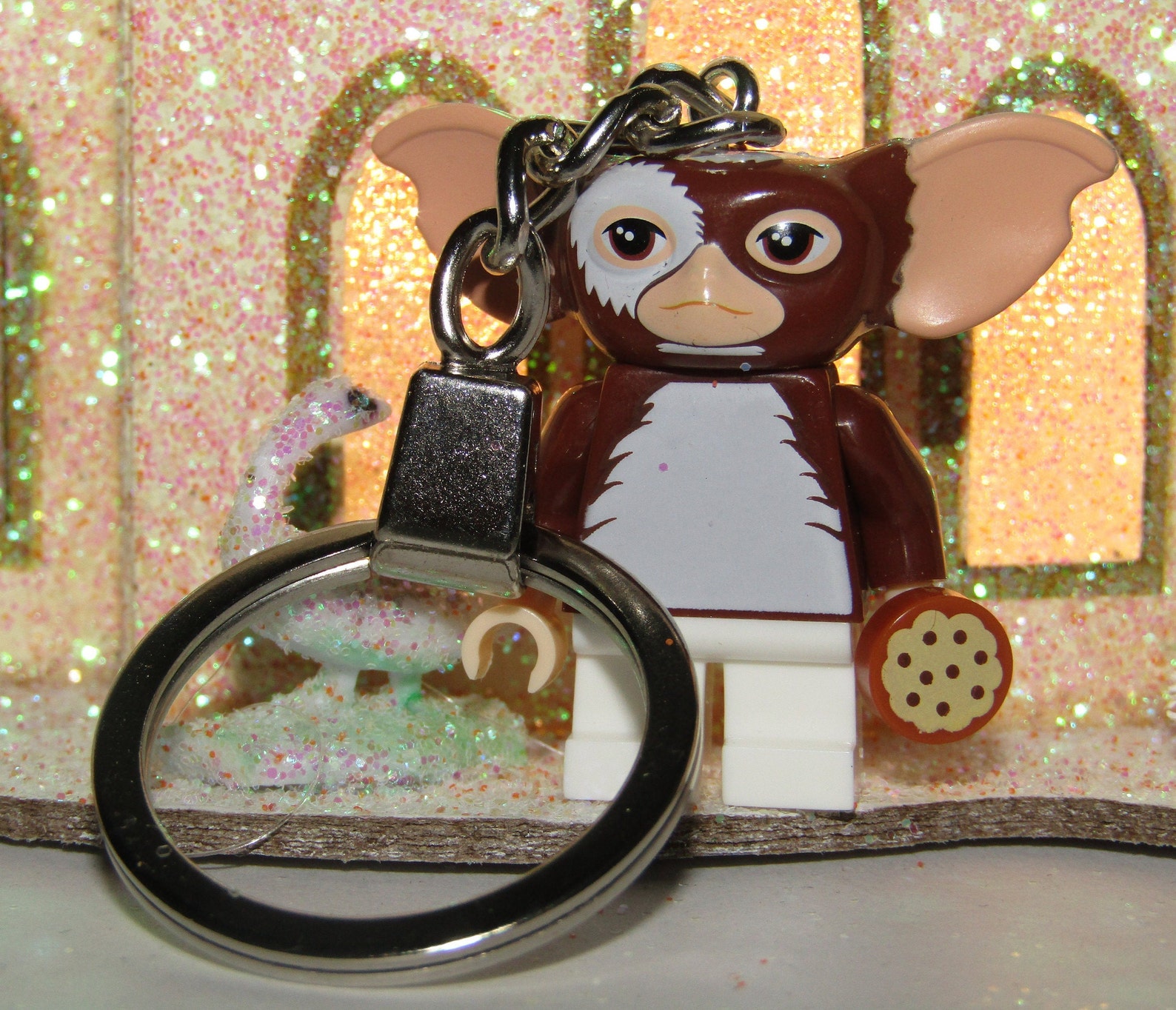 Gizmo Keychain Gremlins Movie Key Ring & Lovely Present Box | Etsy