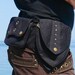 Pocket Belt Belt Bag With 6 Pockets Brown Cotton Unisex the Cosmosbelt ...