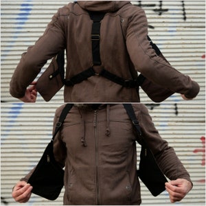THE HOLSTER ~ Harness Bag ~ Utility Vest ~ 6 Pockets ~ Fully Adjustable ...