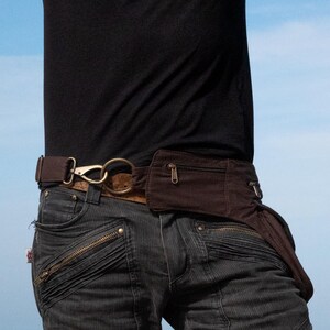 Utility Belt ~ Belt Bag With 7 Pockets ~ for Festivals, Travels and ...