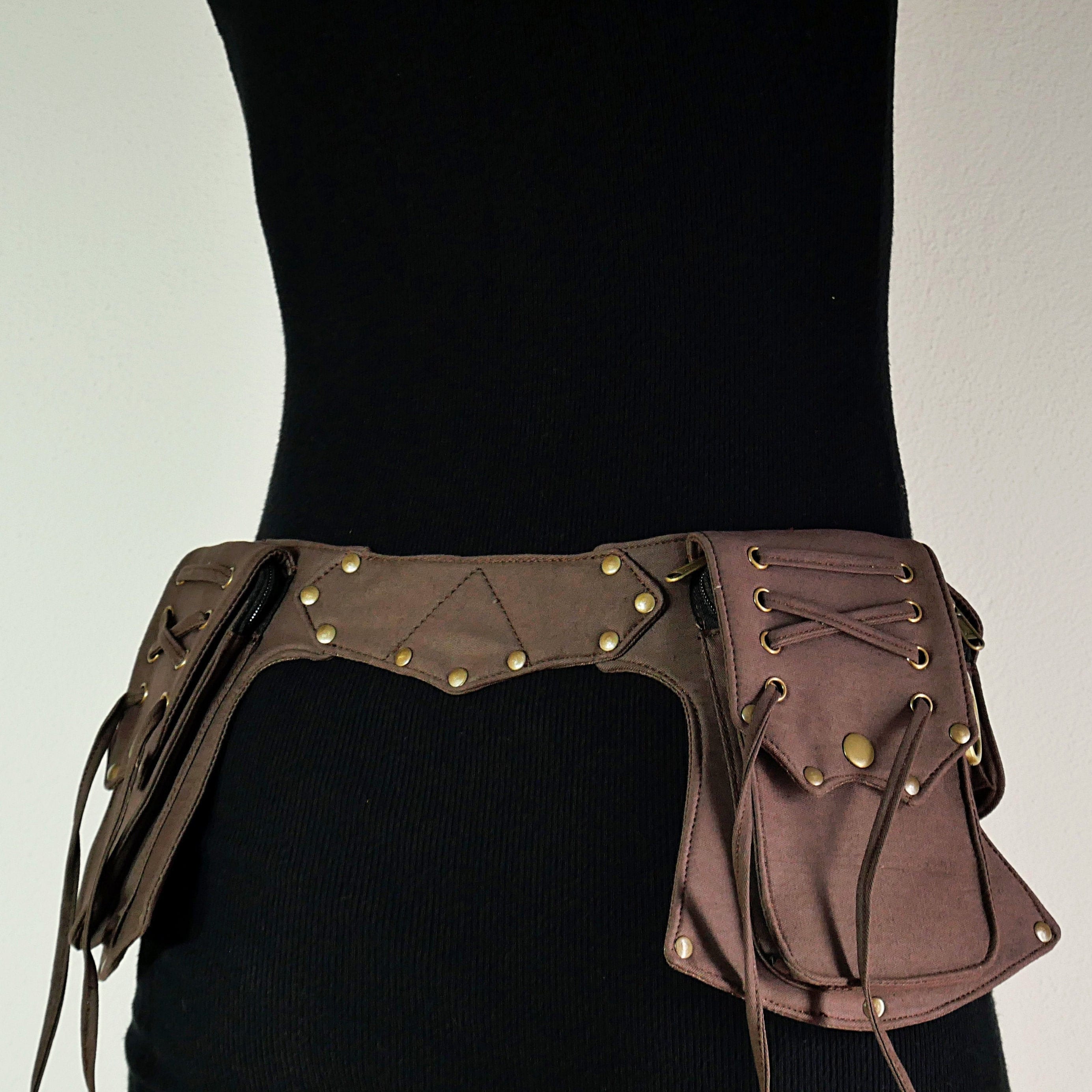 Pocket Belt Utility Belt Bum Bag Festival and Travel Hip - Etsy