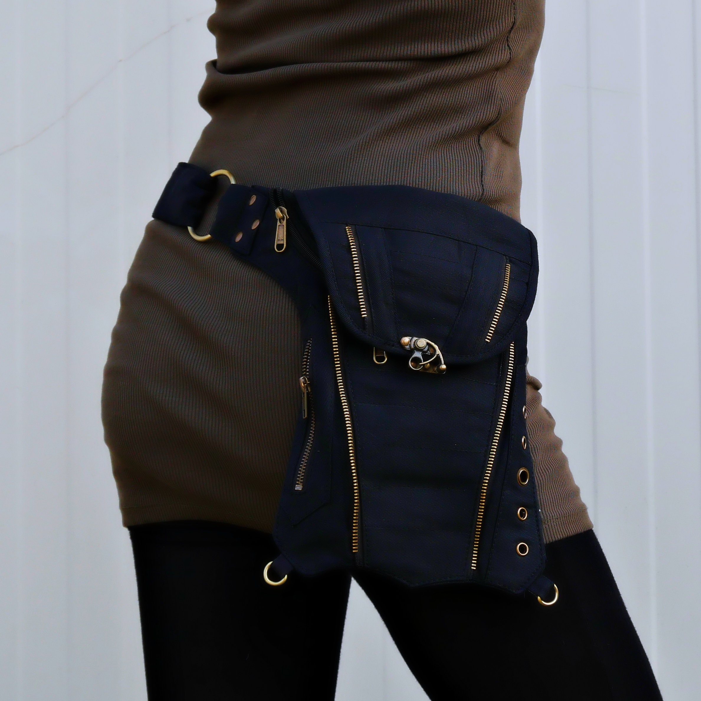 Leg Belt Utility Belt Hip Bag With Removable Strap 3 in | Etsy