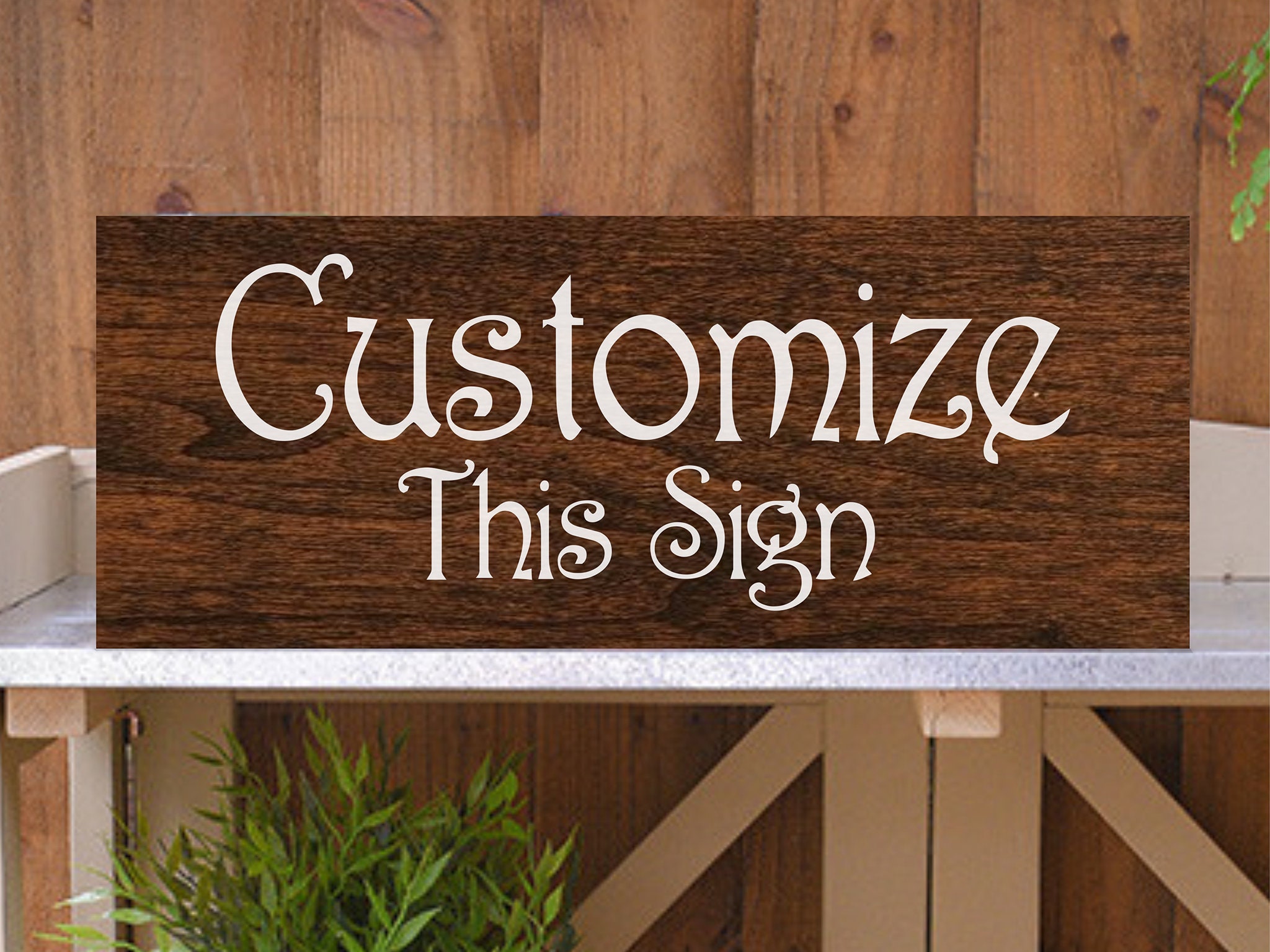 Custom sign custom wood sign custom wooden sign custom | Etsy