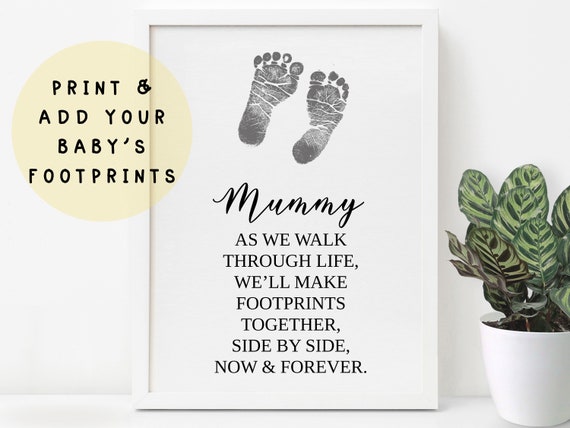 New Mummy Quote New Mummy Card Instant Download First | Etsy