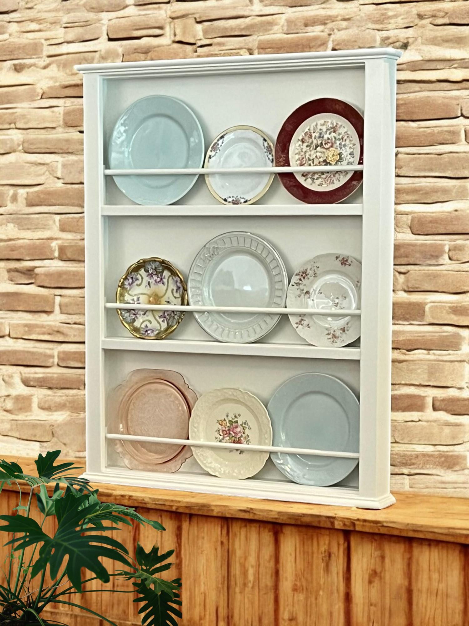 Plate Rack With Single Groove, Display Cabinet, Photo Display - Etsy