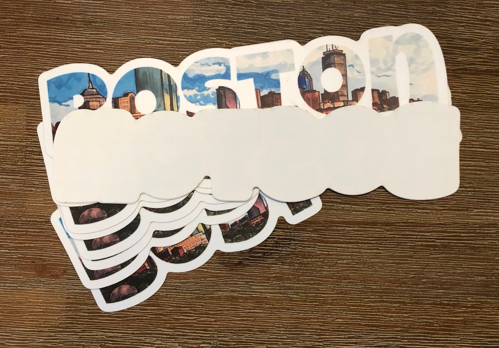Boston Sticker - Etsy