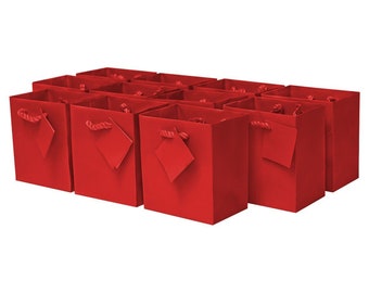 Red Gift Bags | Etsy