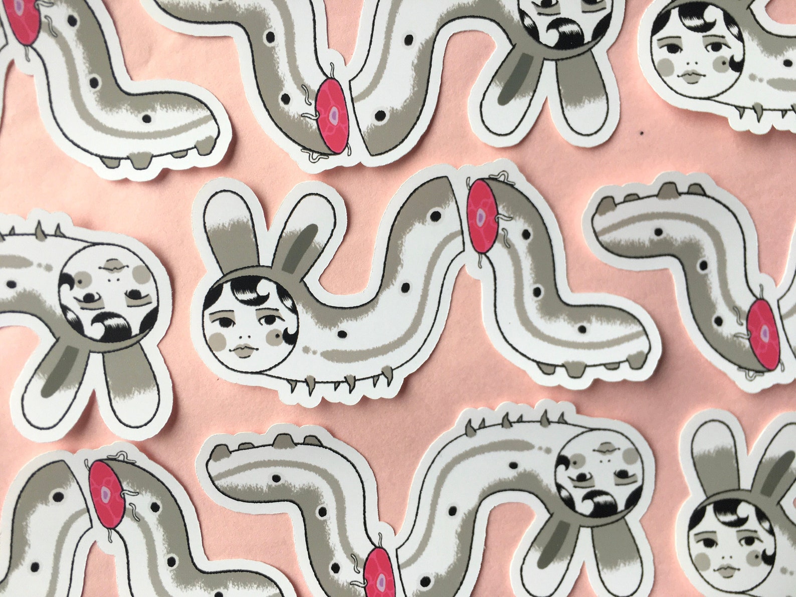 Blanche Sticker | Etsy