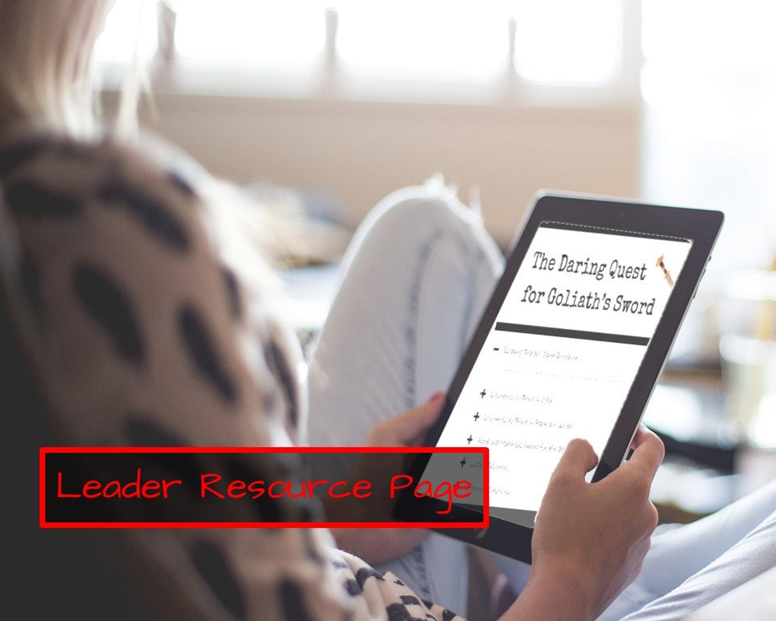 The Daring Quest for Goliath's Sword: A Bible Escape Game physical ...