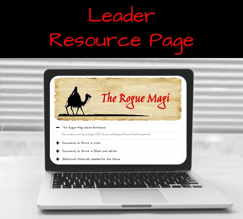 The Rogue Magi: Bible Escape Game - Etsy