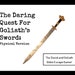 The Daring Quest for Goliath's Sword: A Bible Escape Game physical ...