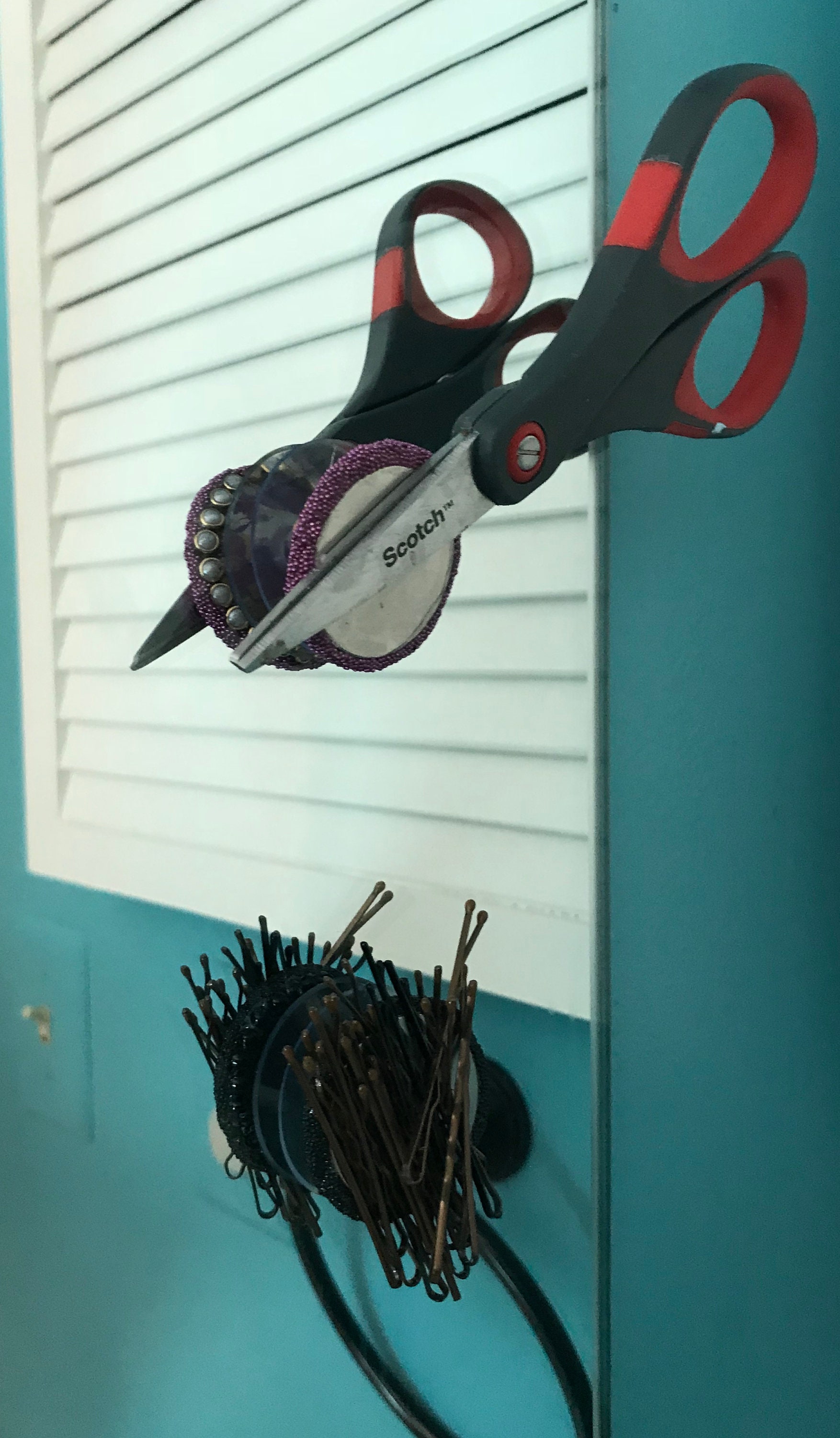 For the Love of Purple Refrigerator Magnet Set of 4 Beautiful | Etsy