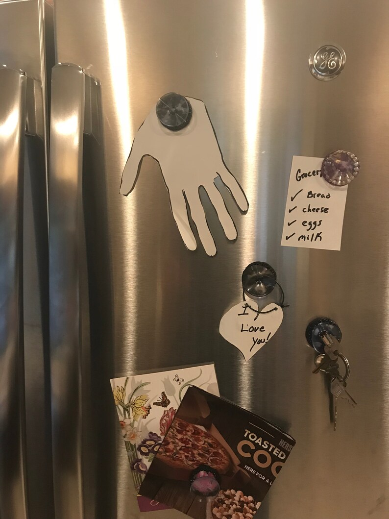 For the Love of Purple Refrigerator Magnet Set of 4 Beautiful - Etsy