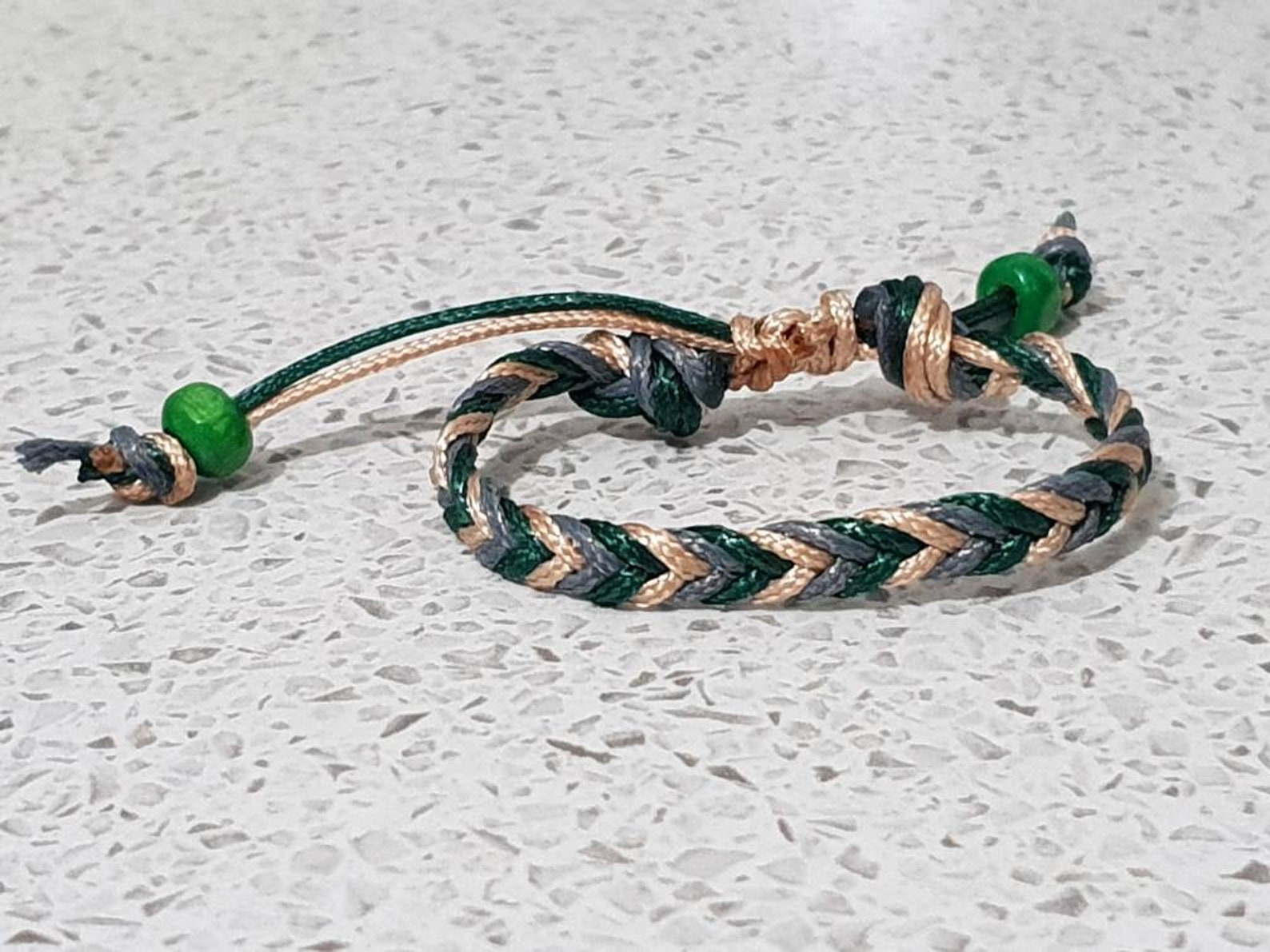 Fishtail Bracelet Fishtail braid Macrame bracelet | Etsy