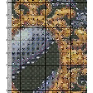 PDF "maleficent Portrait" + BONUS Chart Cross Stitch Pattern DMC ...