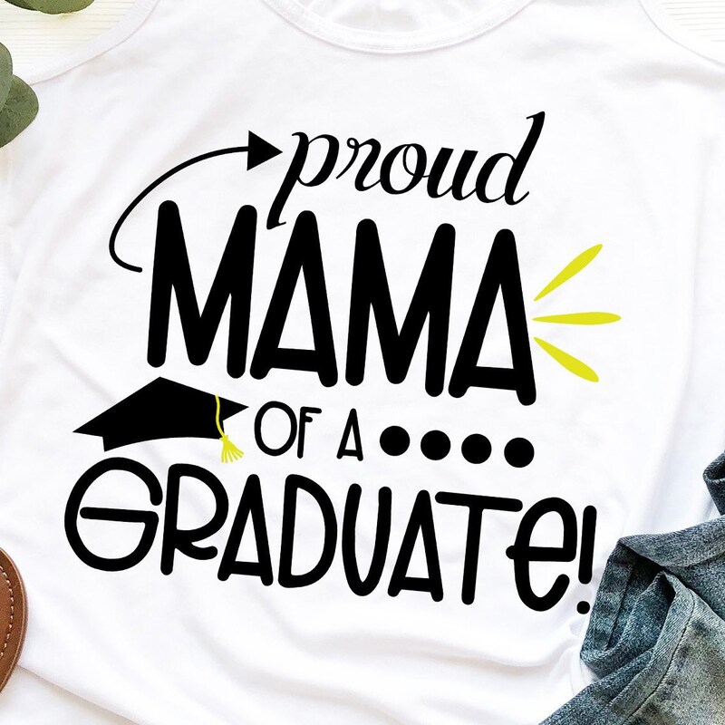 Proud Mom Svg - Etsy