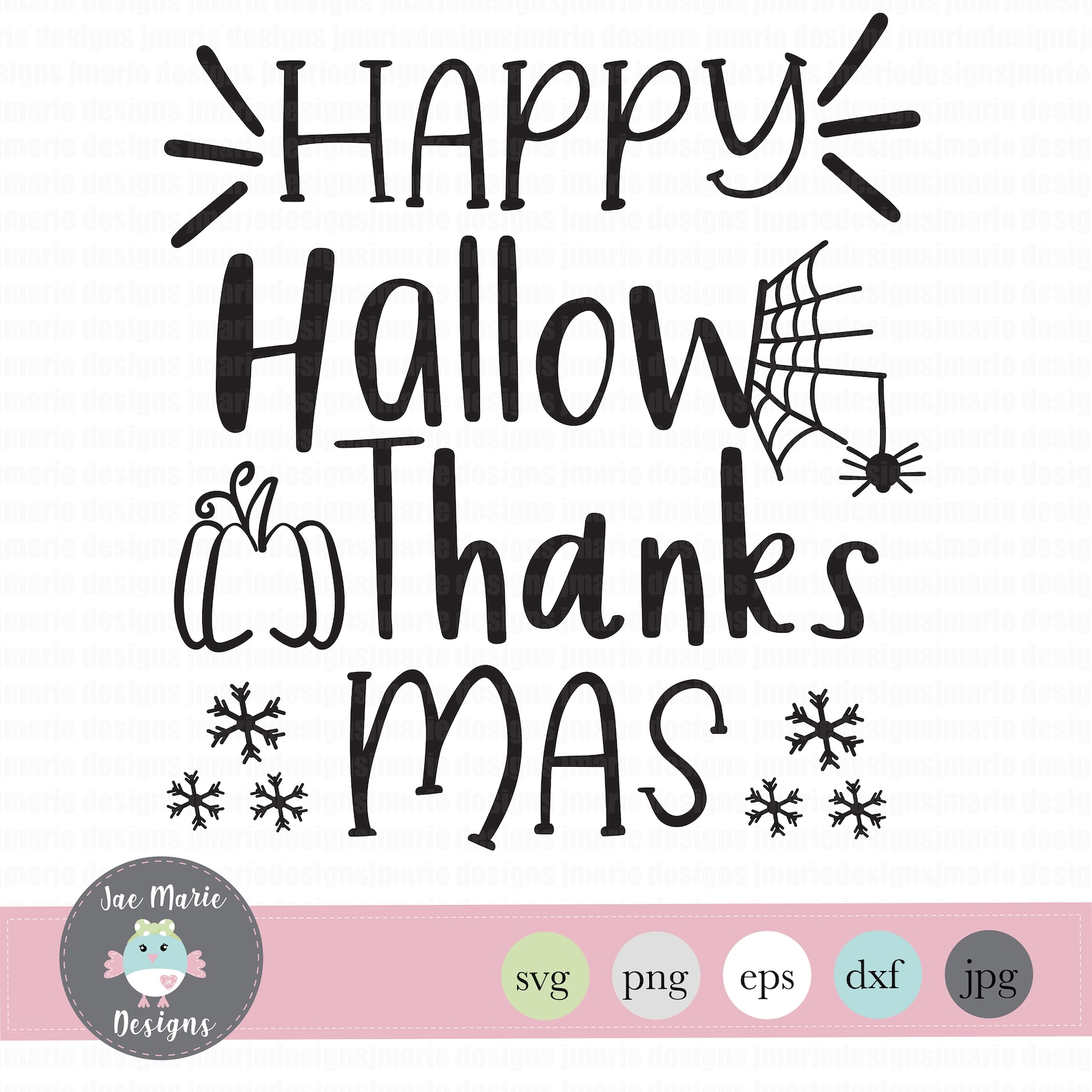 Happy Hallow Thanks Mas Svg Funny Svg Files Funny Holiday - Etsy