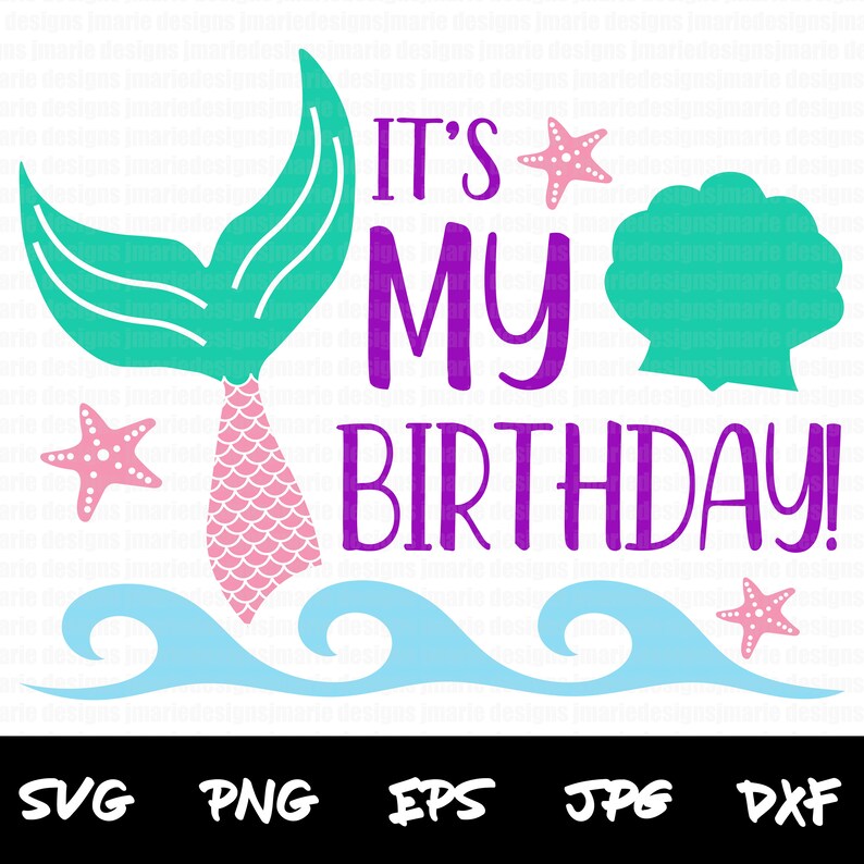 Mermaid Birthday Svg Mermaid Bundle Svg Birthday Svg Files - Etsy Australia
