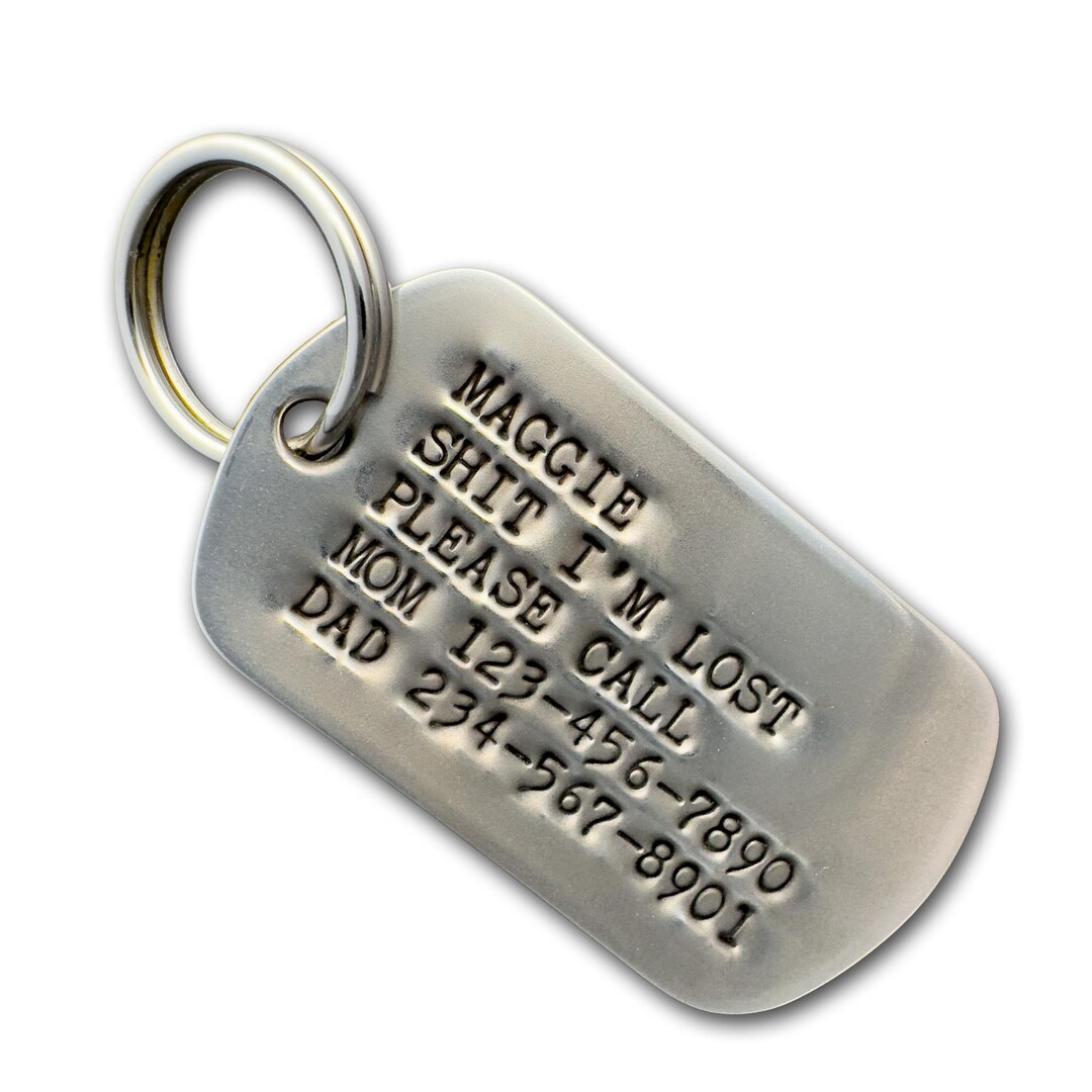 Dog Tag For Dogs, Tactical Dog Tag, Military Dog Tag - Etsy 日本