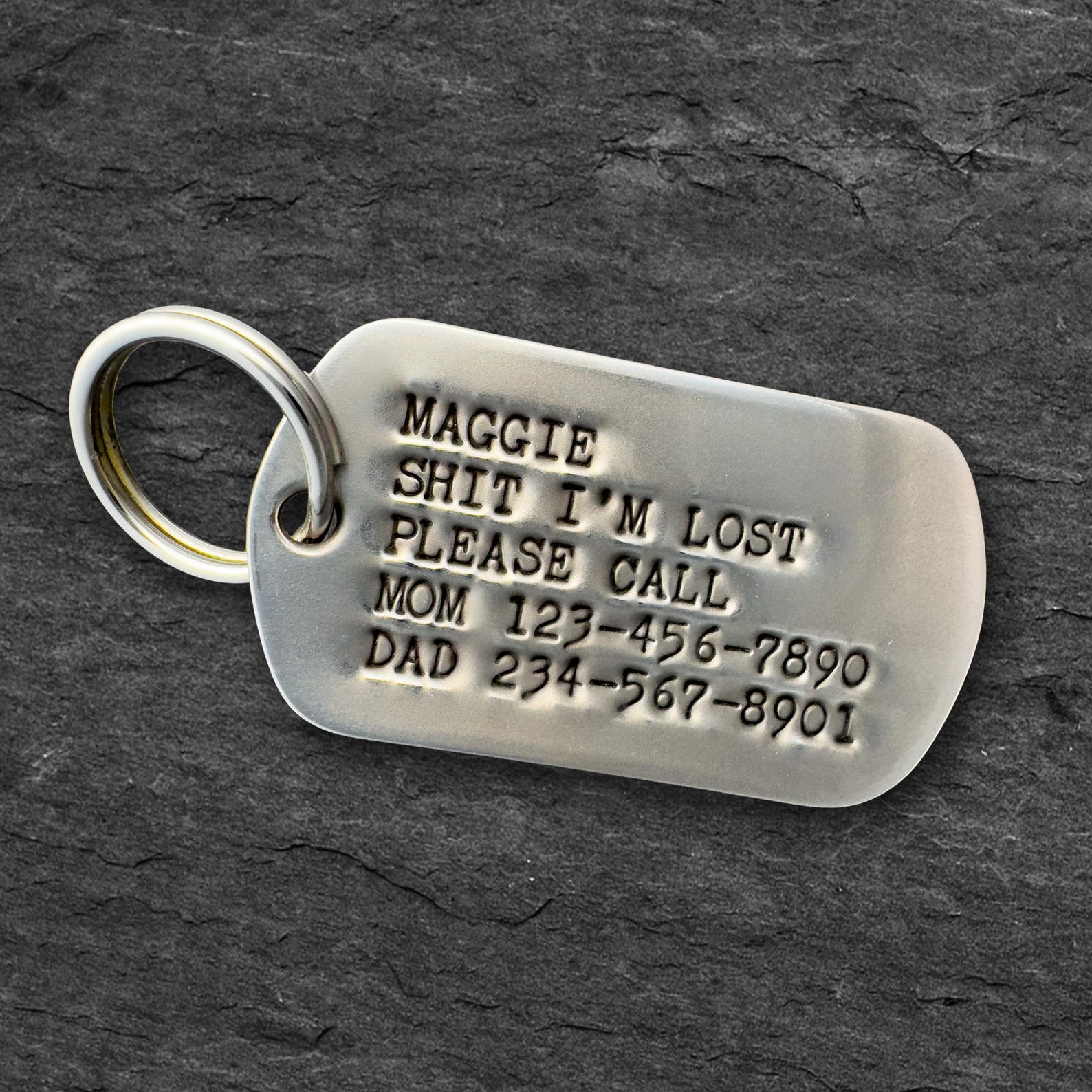 Tactical Dog Tag, Military Dog Tag - Etsy