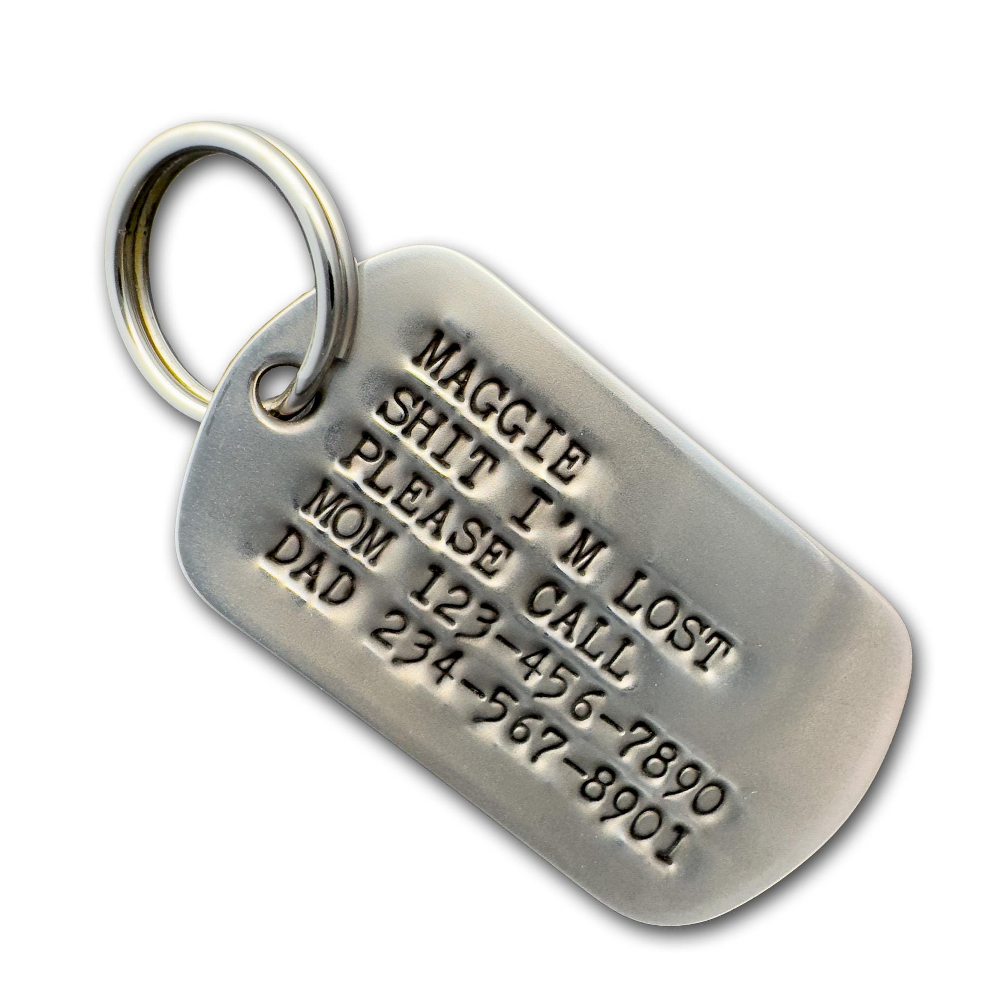 Tactical Dog Tag, Military Dog Tag - Etsy
