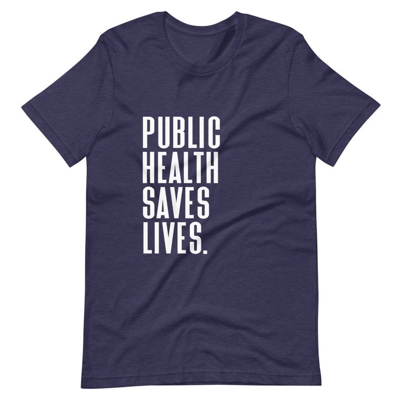 Public Health Saves Lives Shirt, Epidemiologist Short-sleeve Unisex T ...