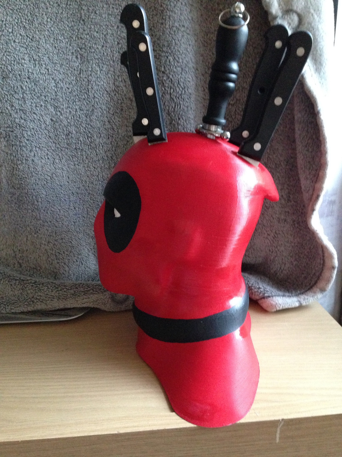 Deadpool Knife Block | Etsy