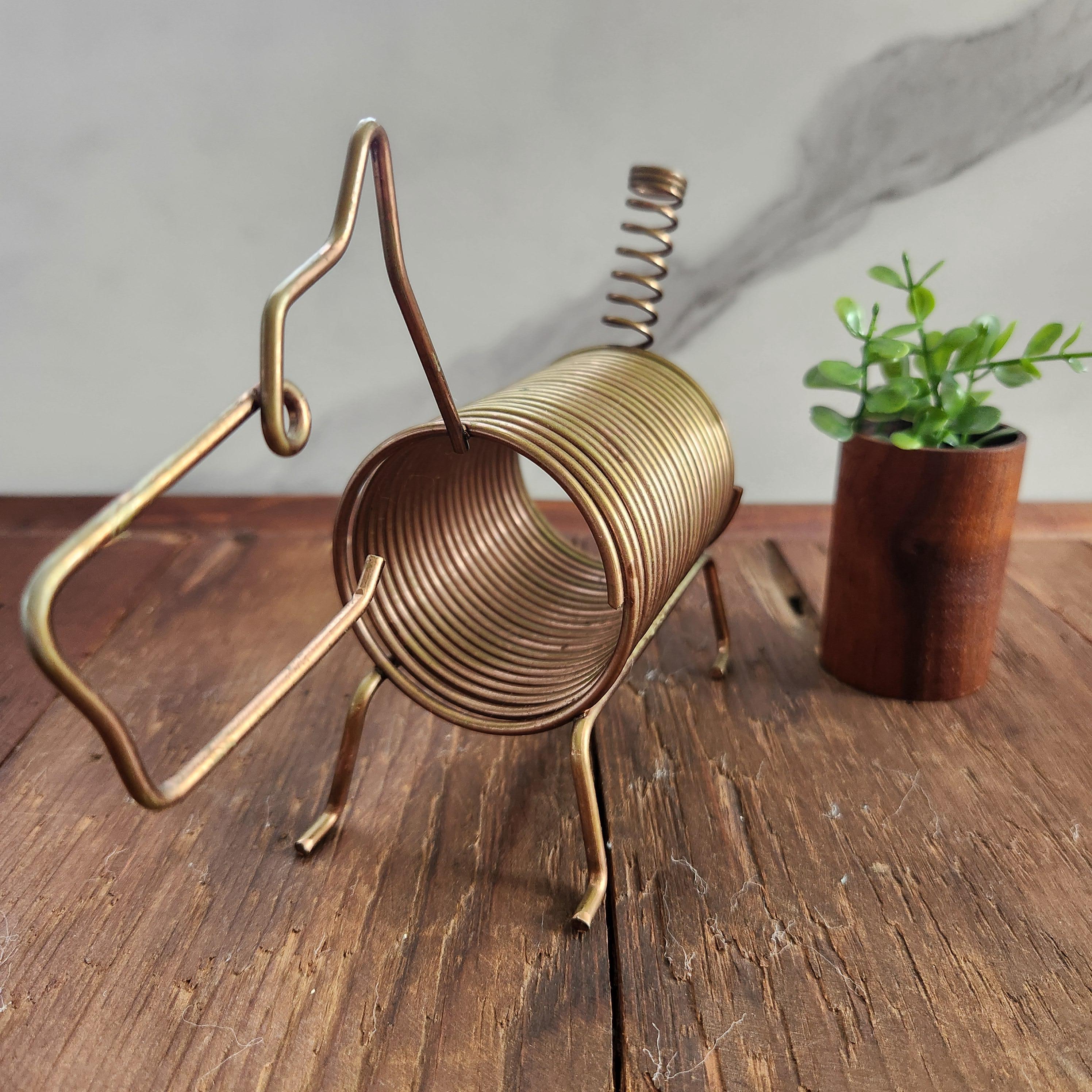 Scottie Dog Metal Coil Memo Holder - Etsy