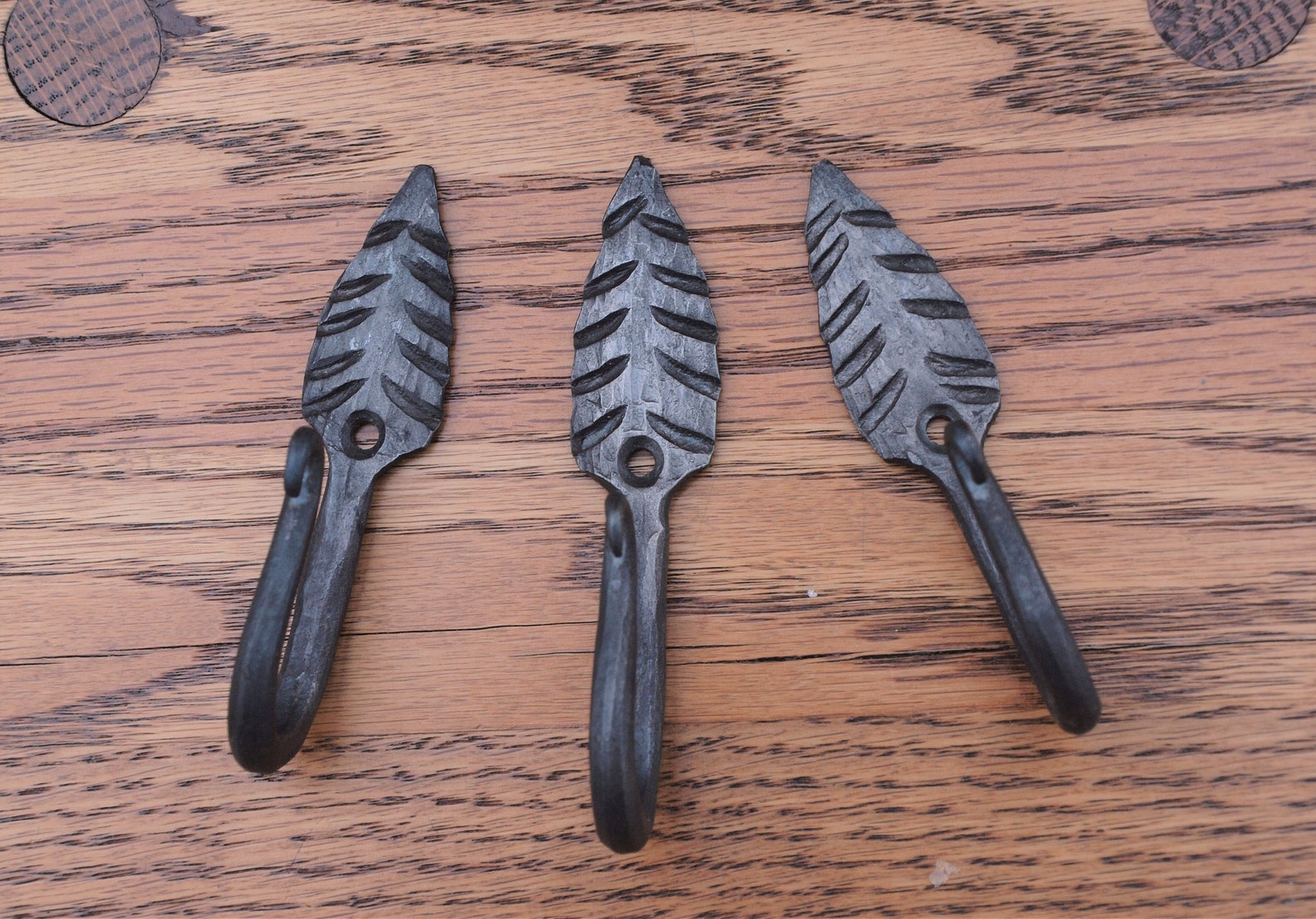 Hand Forged Pine Tree Wall Hook Christmas Wreath Hook Pine | Etsy