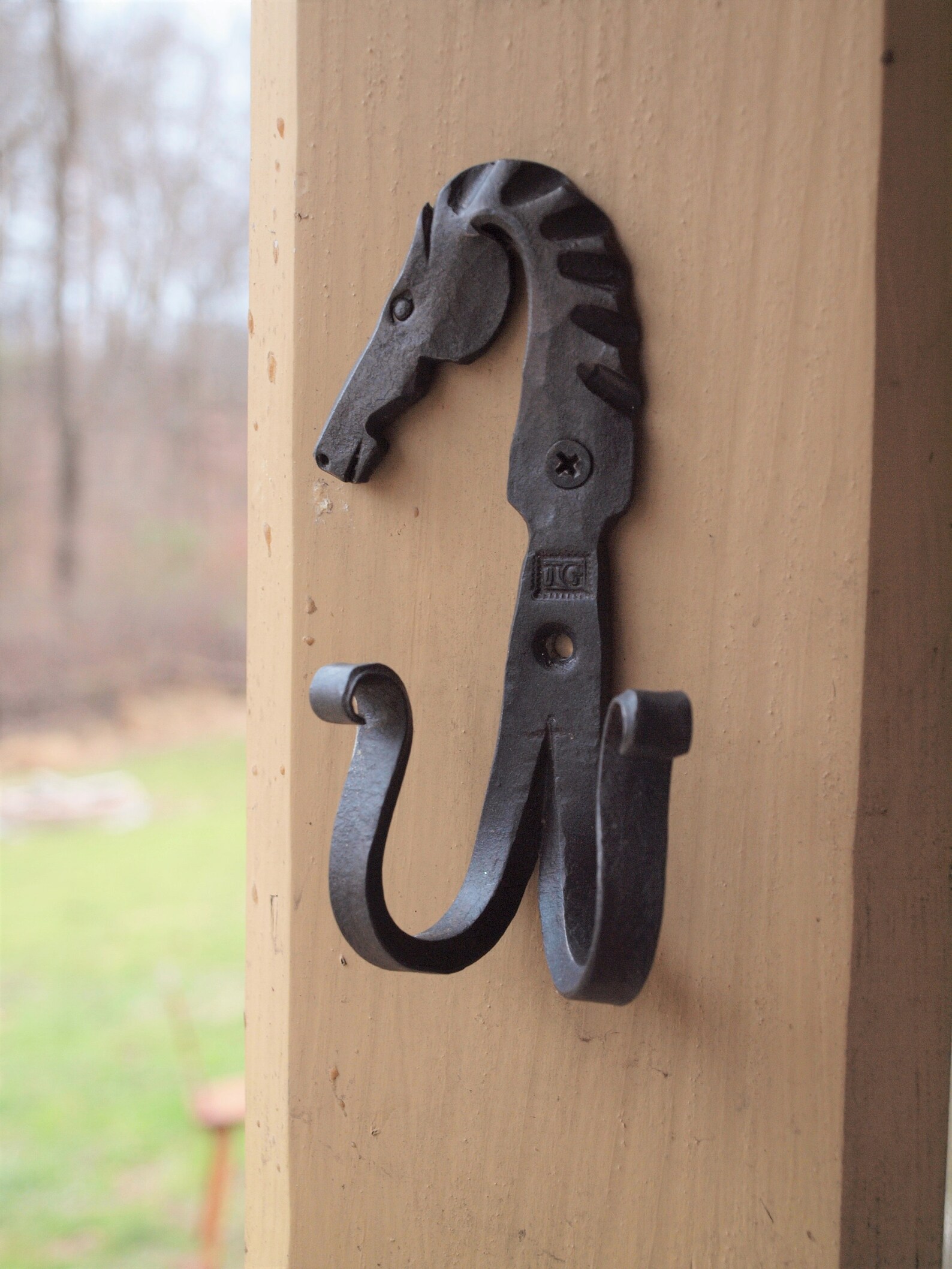 Hand Forged Horse Head Wall Hook Blacksmith Made Horse Head - Etsy