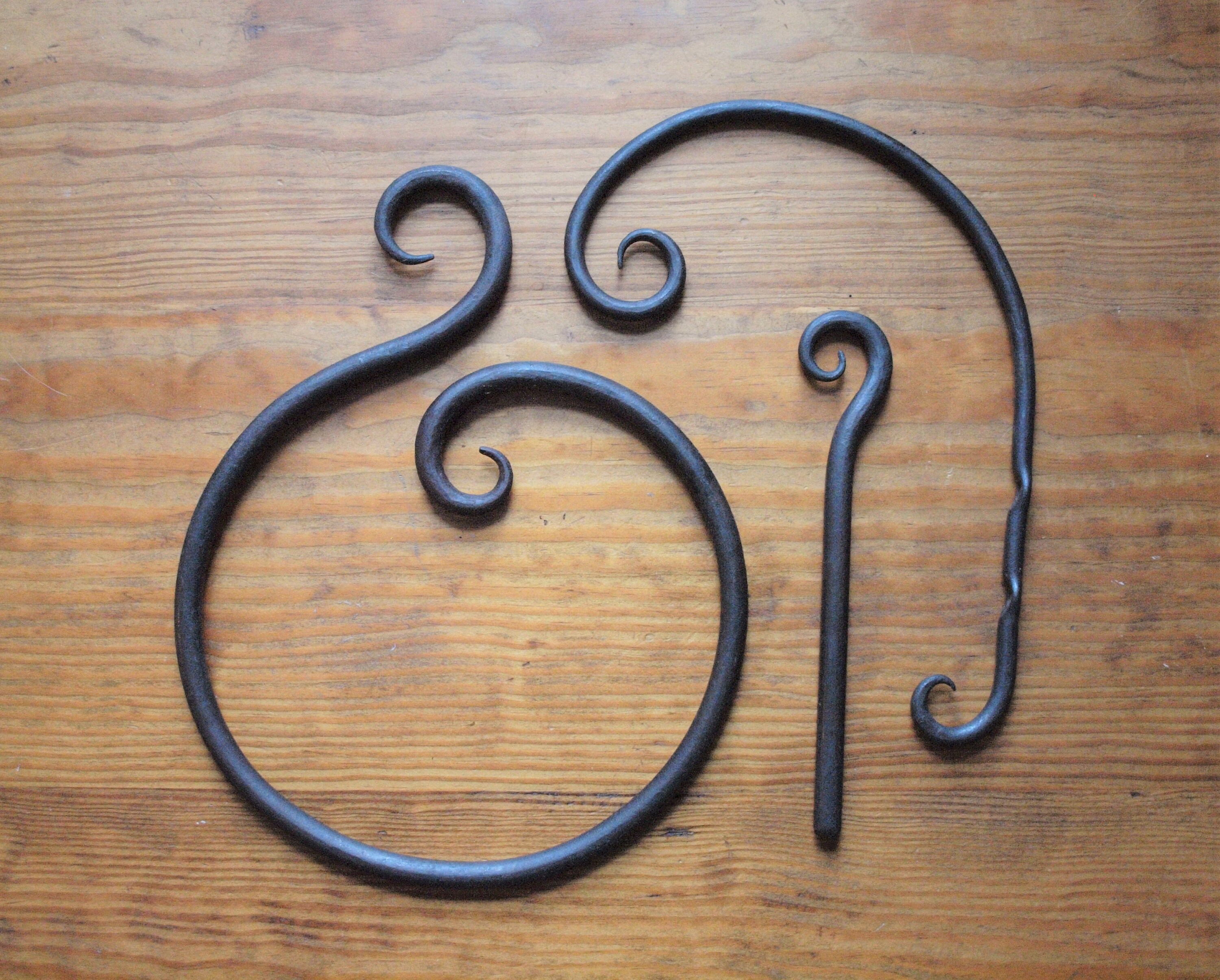 Hand Forged Circular Dinner Bell Dinner Bell Dinner Gong - Etsy