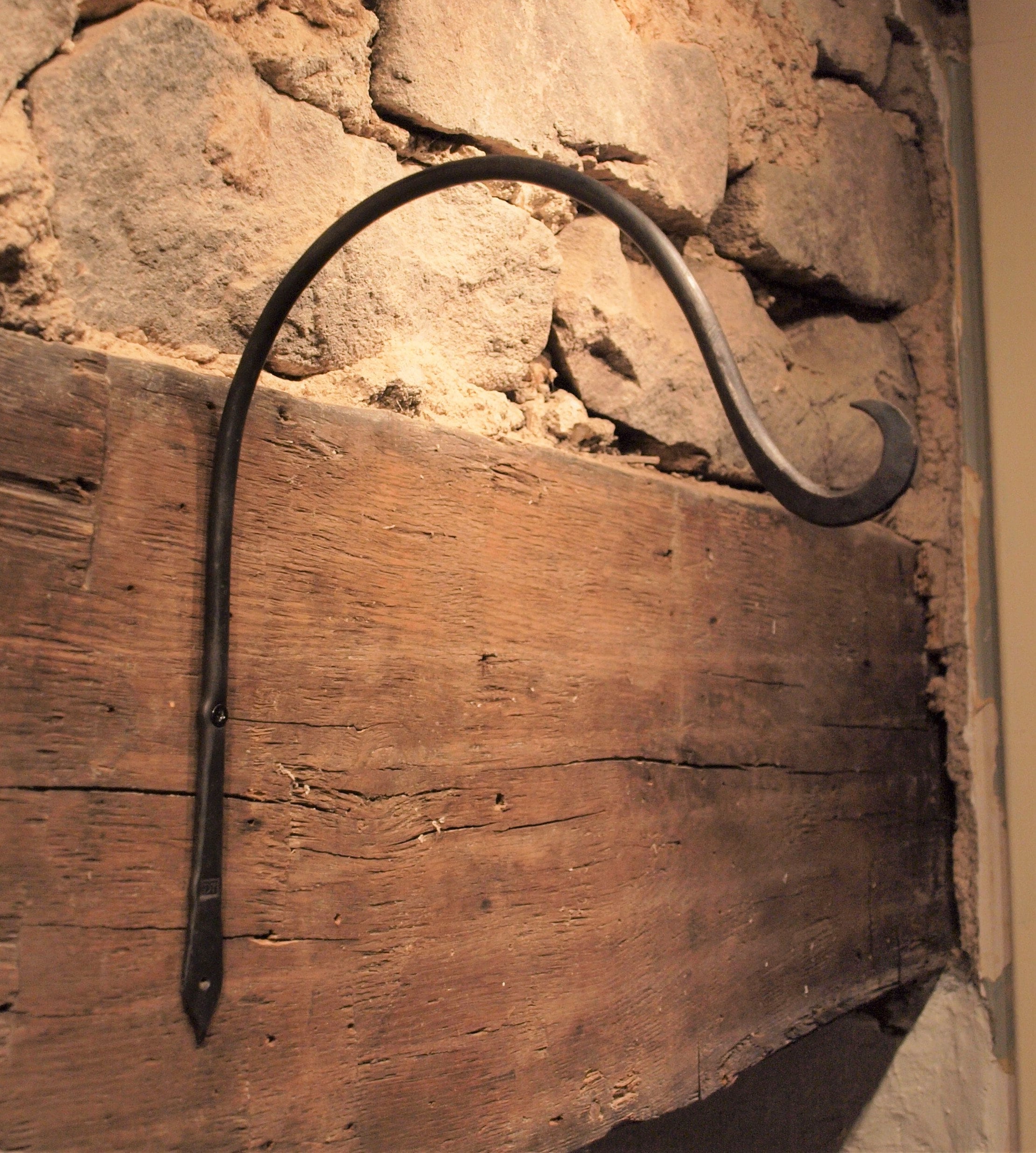 Hand Forged Plant Hanger, Plant Hanger, Blacksmith Made Plant Hanger ...