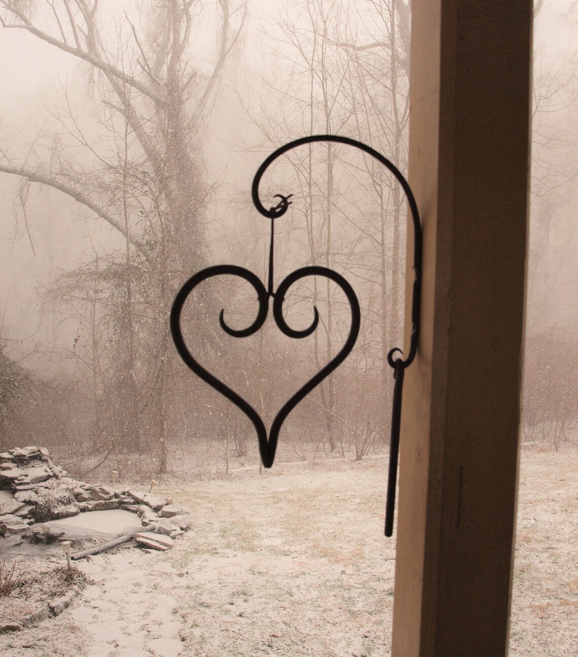 Hand Forged Heart Shaped Dinner Bell Dinner Bell Dinner | Etsy