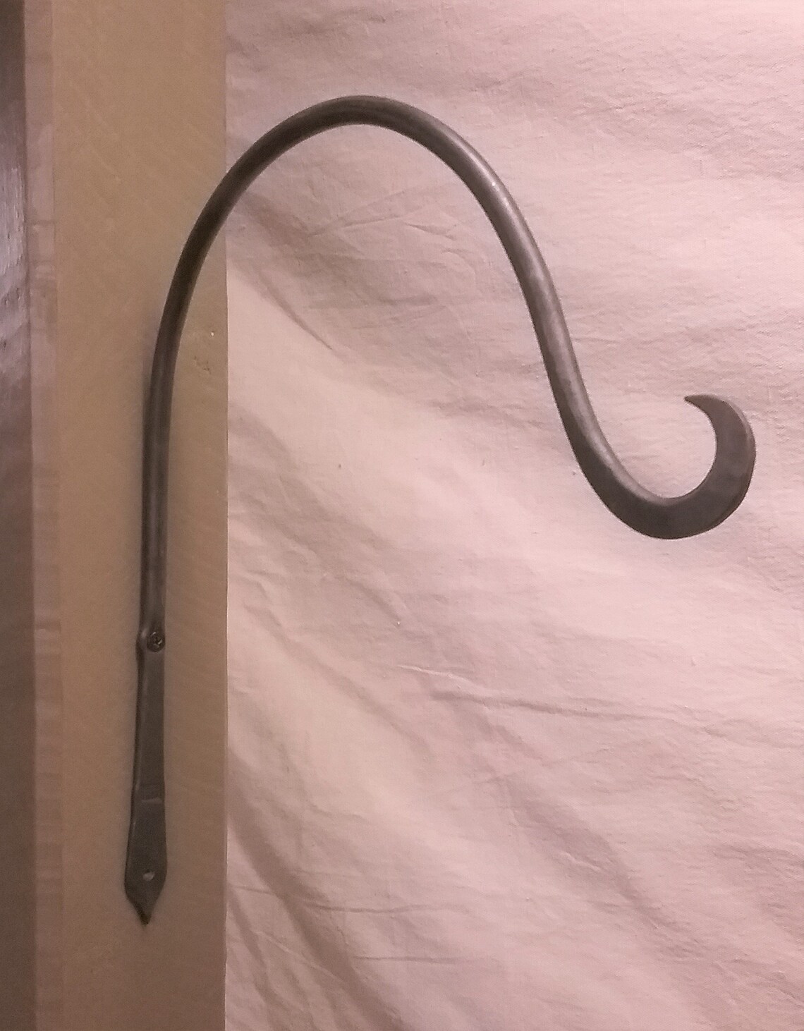 Hand Forged Plant Hanger, Plant Hanger, Blacksmith Made Plant Hanger ...