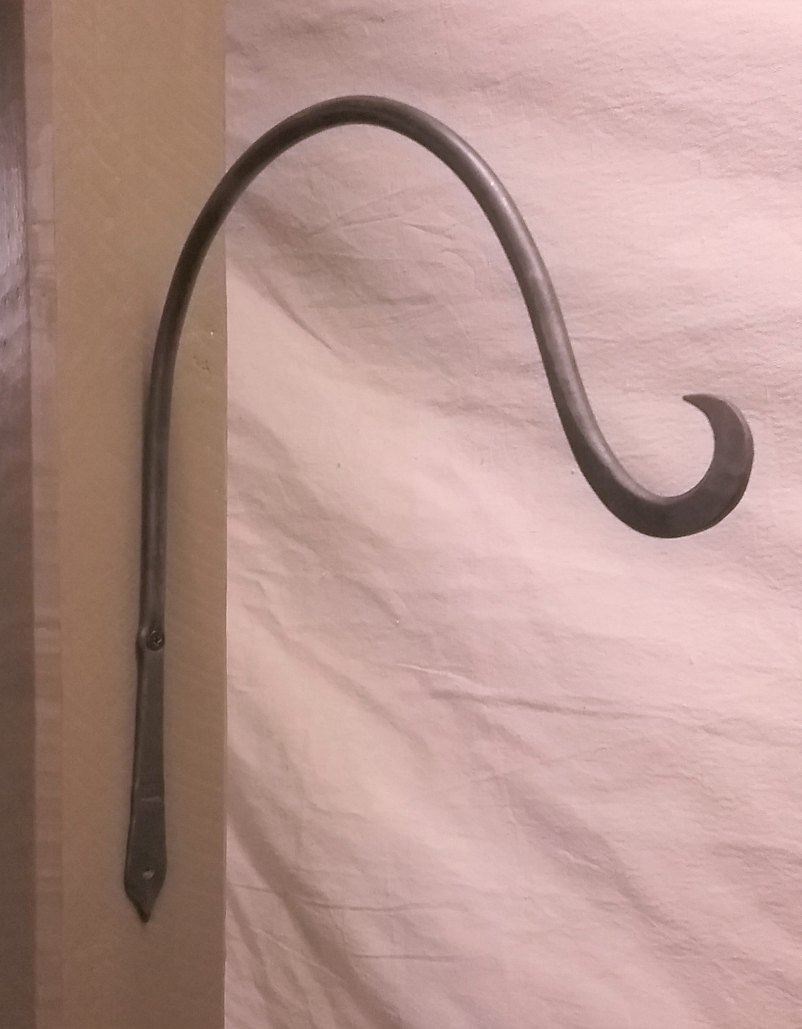 Hand Forged Plant Hanger, Plant Hanger, Blacksmith Made Plant Hanger ...