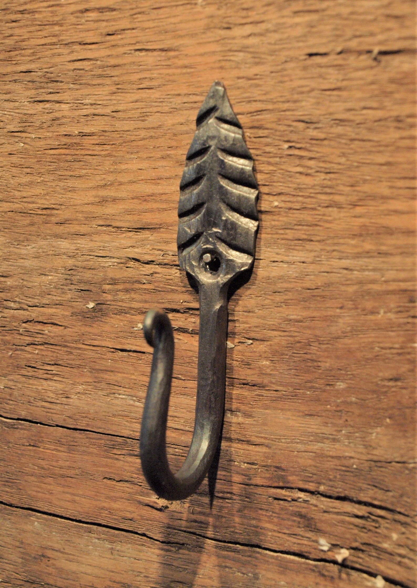 Hand Forged Pine Tree Wall Hook Christmas Wreath Hook Pine | Etsy