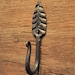 Hand Forged Pine Tree Wall Hook, Christmas Wreath Hook, Pine Tree Hook ...