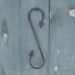 Hand Forged Leaf End S-hooks, Leaf S-hooks, Plant Hanger Hook, Organic ...