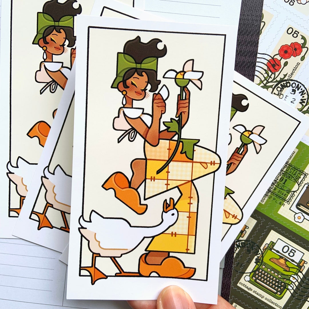 Goose Friend Mini Print - Etsy