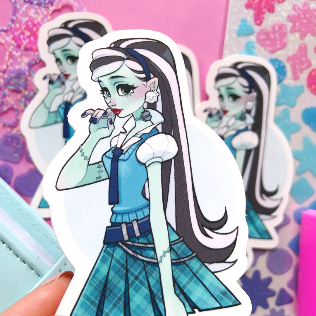Frankie Stein Vinyl Sticker - Etsy